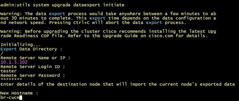 upgrade cucm version 12 5 to 14 using fresh install with data import