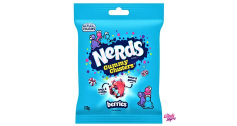 Nerds Clusters Berry Chewy Candy In A Sugar Shell With Fruit Flavors 113g Candy Store Cz