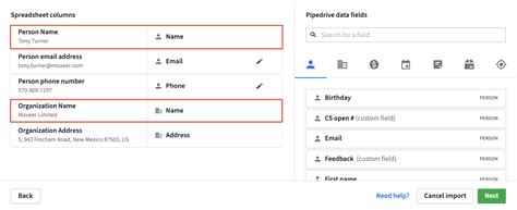 Importing Mandatory Fields Knowledge Base Pipedrive