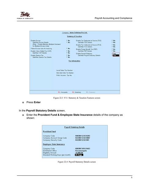 Payroll Accounting In Tally Erp 9 PDF