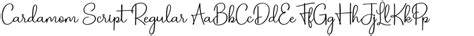 Cardamom Script Font Download Free For Desktop Webfont