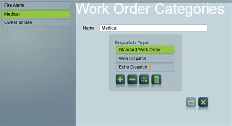 Work Order Categories Patriot Library