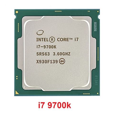 Cpu Intel® Core™ I7 9700k
