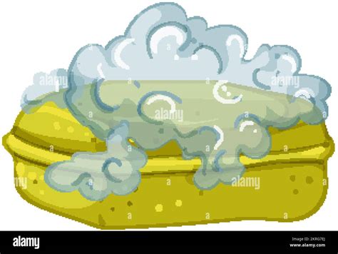 éponge Hygiénique Cuisine Dessin Animé Affiche éponge Hygiénique Pour