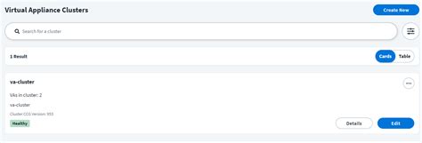 Unable To Select The Va Cluster While Defining The Source Isc