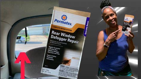 Rear Window Defogger Repair | Permatex Repair Kit - YouTube