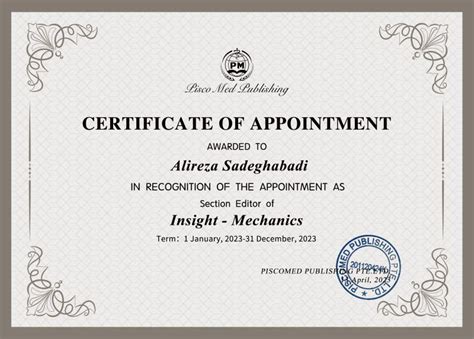 Alireza Sadeghabadi On Linkedin I Would Like To Inform You That I Was Awarded The Certificate Of