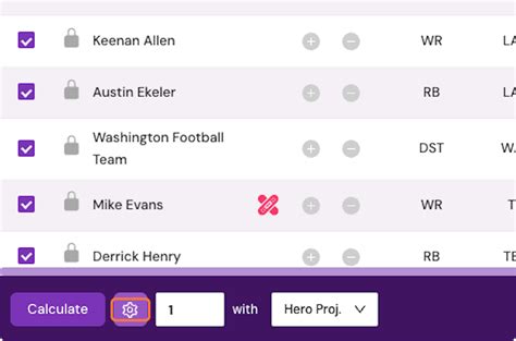 How To Stack Players In The Dfs Hero Optimizer Dfs Hero