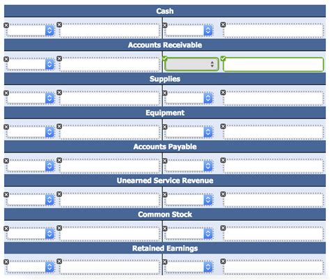 Solved Prepare A General Ledger Using T Accounts