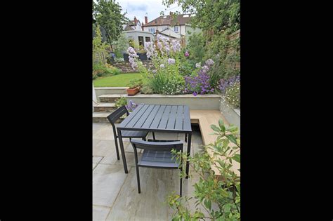 Small Split Level City Garden Outerspace