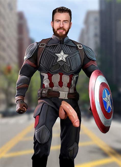 Rule 34 1boy Avengers Beard Blue Eyes Captain America Captain America