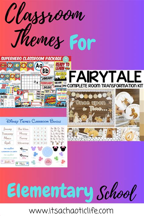 Creative Classroom Themes For Elementary School Its A Chaotic Life