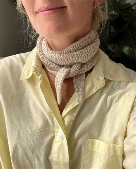 PetiteKnit Sophie Scarf Oppskrift Idestova As
