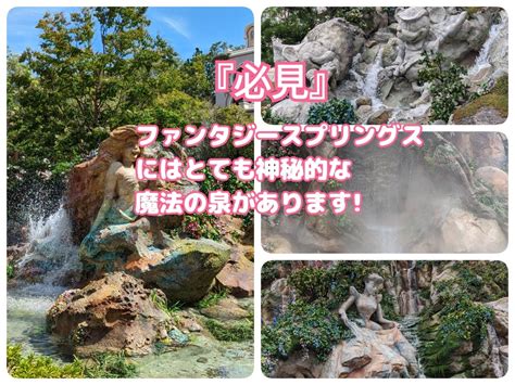 ファンタジースプリングス】とっても神秘的な魔法の泉とは』 ディズニーの魔法に取り憑かれたミラコスタ大好き永遠のピーターパンおじさん