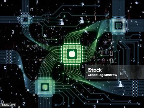 Ranah Cpu Kerja Ilustrasi Stok Unduh Gambar Sekarang Amerika