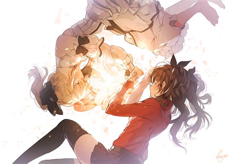 Rin X Saber Fate R Awwnime