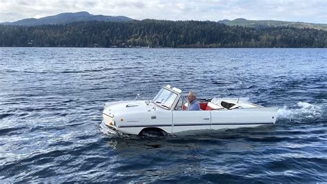 1964 Amphicar Model 770 Is A 60s Classic Car Style Amphibious Vehicle