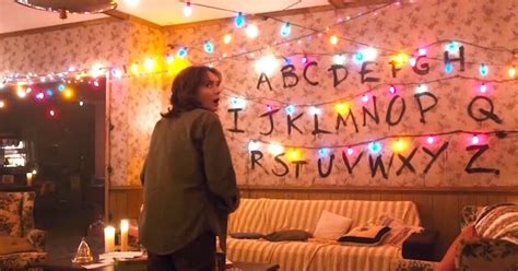 Nag On The Lake Diy Stranger Things Wall