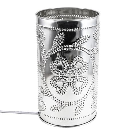 Pierced Tin Lamp Bridal Wreath Pietersma Tinworks