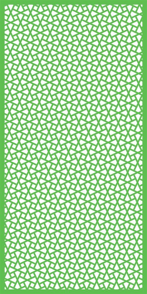 Partition Jali Pattern Laser CNC Design Makerbhawan