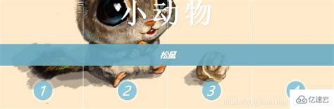 css如何实现点击切换图片效果 web开发 亿速云