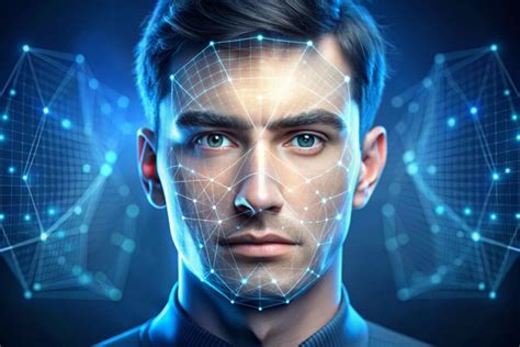 3d Face Recognition Illustration Concept Of Facial Recognition Face Id