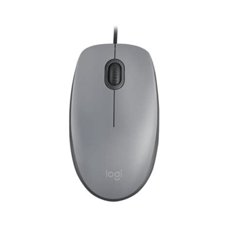 New Logitech USB Silent Mouse M110S - Mid Grey | Kenyatronics
