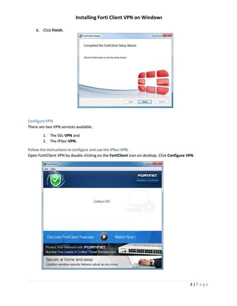Forticlient Install PDF