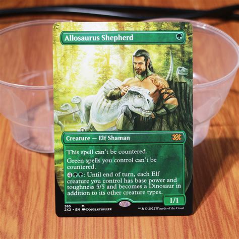 Allosaurus Shepherd 365 English Double Masters 2022 2x2 Magic The