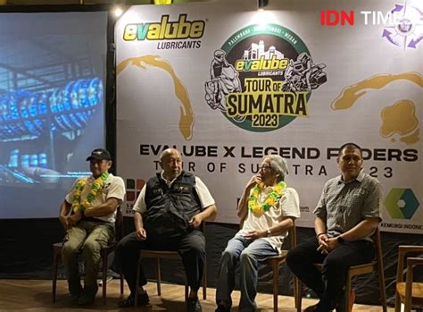 Evalube Kolaborasi Dengan Legend Riders Gelar Tour Sumatra