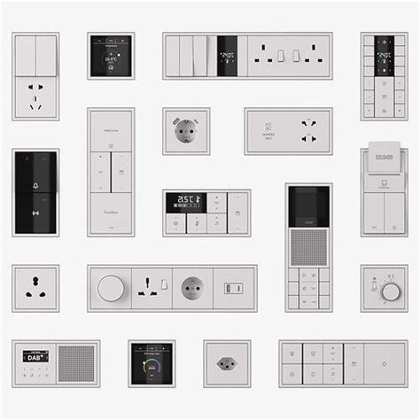 Jung Ls Zero Full Collection 217 Items 3d Model Cgtrader