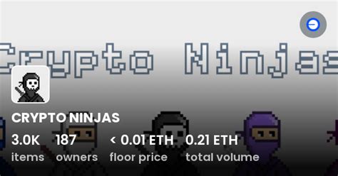 Crypto Ninjas Collection Opensea