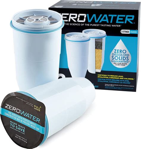 Zerowater Official Replacement Filter 5 Stage 0 Tds Filter Replacement System Iapmo