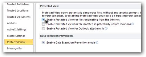 Activer La Modification Pour Tous Les Documents Office 2010 En