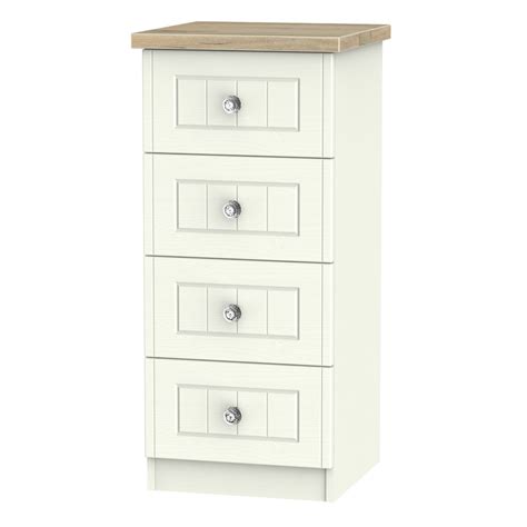 Rome 4 Drawer Locker Ready Assembled Welcome Furniture