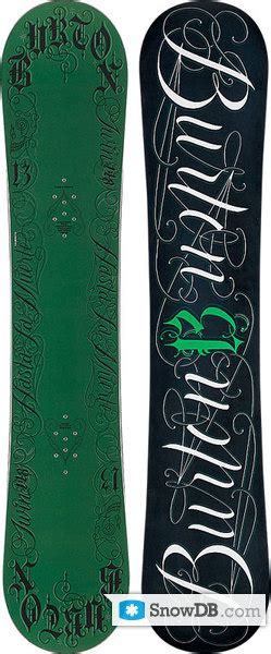 Сноуборд Burton Twin 2008/2009 :: Каталог сноубордов SnowDB.com
