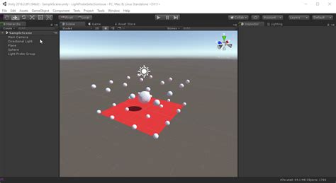 Light Probe Group Disappears On Selection Unity Engine Unity Discussions