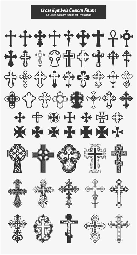 63 Cross Symbols Custom Shape Cross Tattoo For Men Cross Tattoo