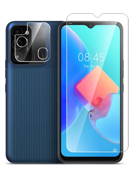 Защитное стекло на Tecno Spark 8c Spark Go 2022 Техно Спарк 8С Гоу 2022 Гибридное пленка