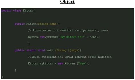 Tugas Pemrograman Java Implementasi Dari Beberapa Istilah Di Dalam Java