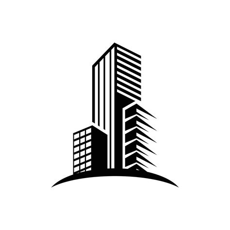 Real Estate Building Logo Icon Design Vector Vector Art At Vecteezy