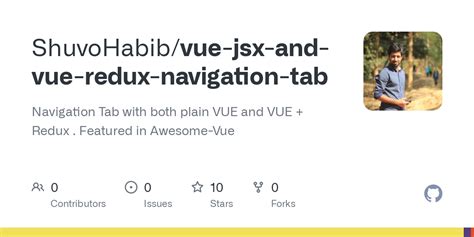 GitHub ShuvoHabib Vue Jsx And Vue Redux Navigation Tab Navigation