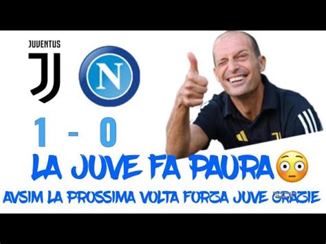 AVSIM IL GATTO NERO JUVE NAPOLI 1 0 OCWSport Tifosiamo YouTube