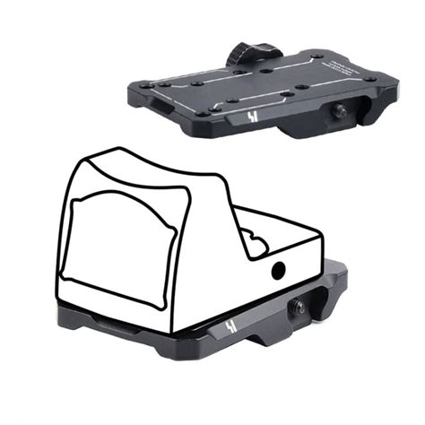Tactical Universal RMR Red Dot Sight Mount Reflex Sight Base Adapter