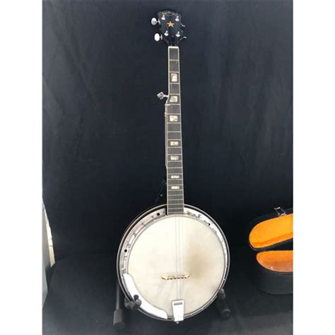 Sigma 5 String Resonator Banjo By C F Martin With Original Hard Case
