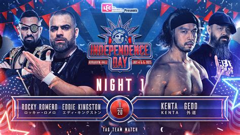 NJPW Global on Twitter: "HOURS TO #njpwSTRONG Independence Day: 5️⃣ Ahead of tomorrow's STRONG ...