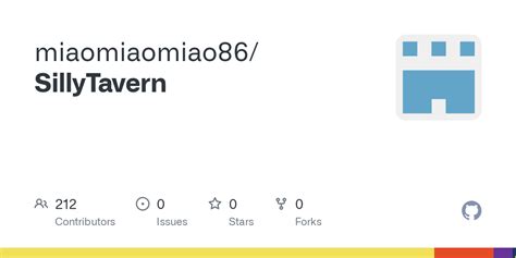 GitHub Miaomiaomiao SillyTavern