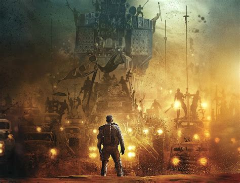 Mad Max Fury Road Sci Fi Futuristic Action Fighting Adventure