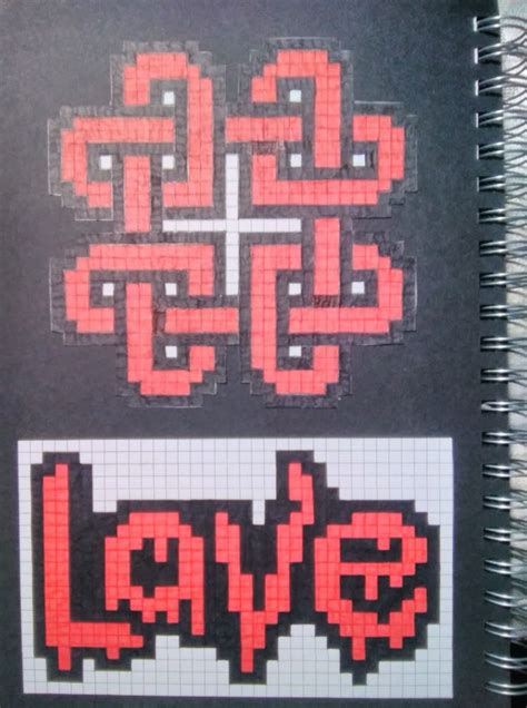 Celtic Graphpaper Pixel Art Patterns Easy Pixel Art Pixel