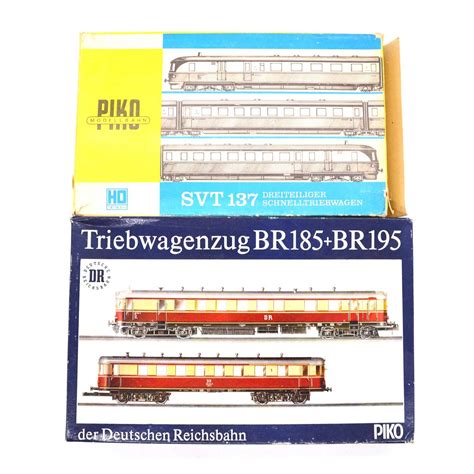 Lot 343 Piko Ho Gauge Model Railway Two Sets